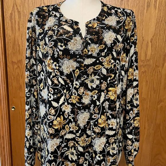 Christopher & Banks | Tops | Christopher Banks Long Sleeve Lined Dress ...